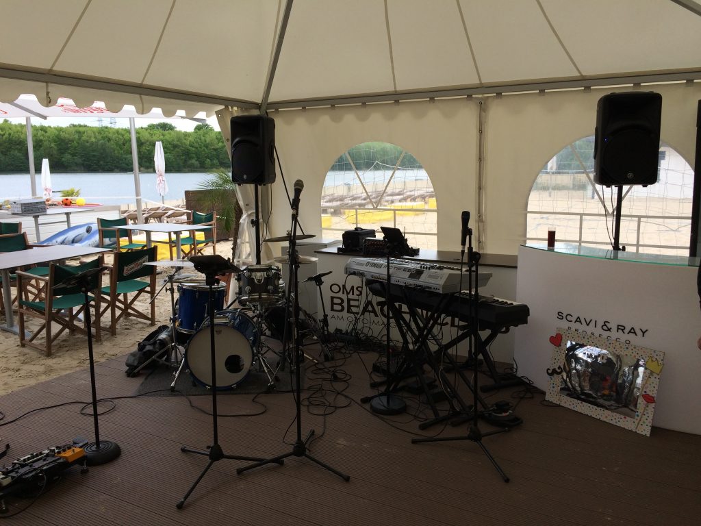 Delicious Band Firmenfeier Soundcheck | Delicious Band