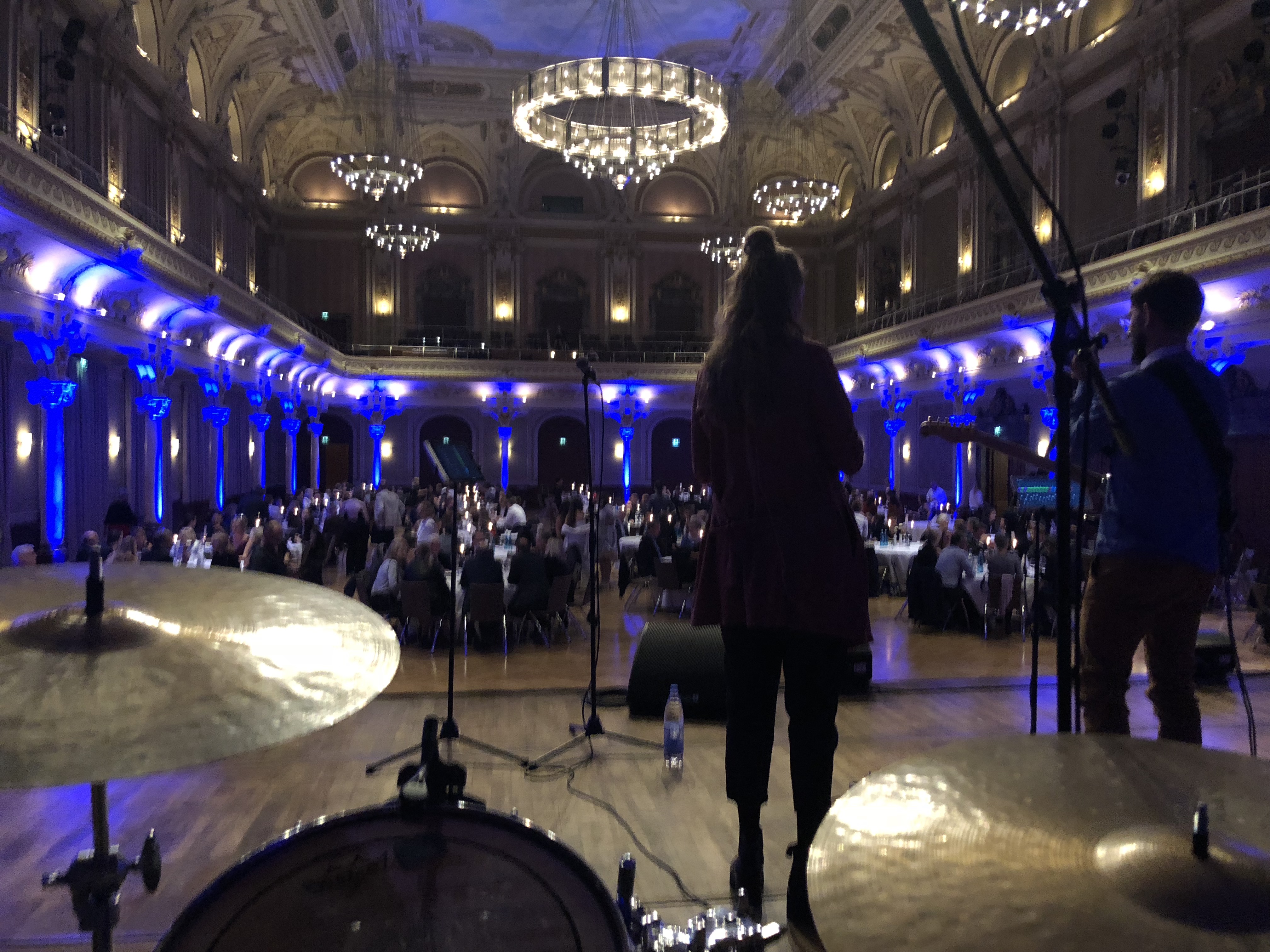 Partyband Köln Delicious vor dem Auftritt | Delicious Band